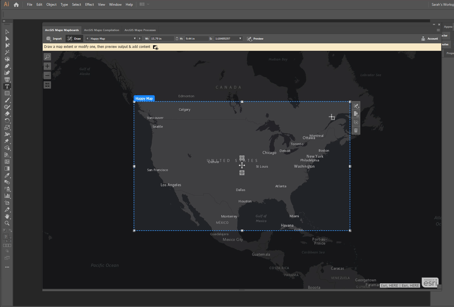 A Happy Map – Sarah Bell Maps