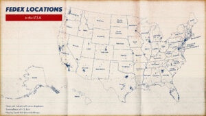 A Glimpse of the USPS Landscape with Maps – Sarah Bell Maps