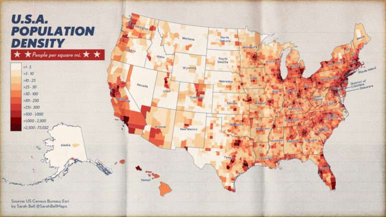 A Glimpse of the USPS Landscape with Maps – Sarah Bell Maps